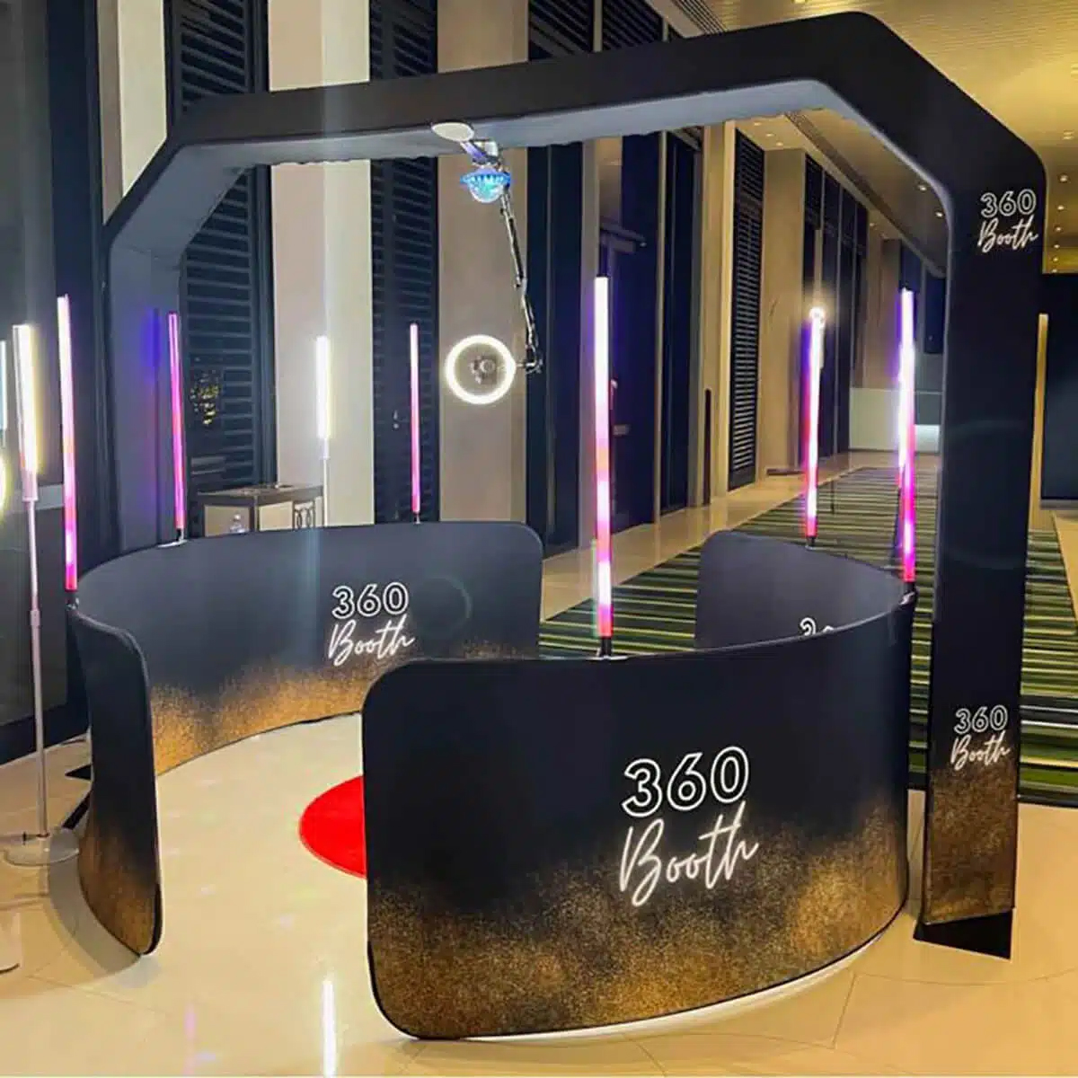 Overhead 360 Booth Scotland | Instant Sharing & High-Quality Event Videos